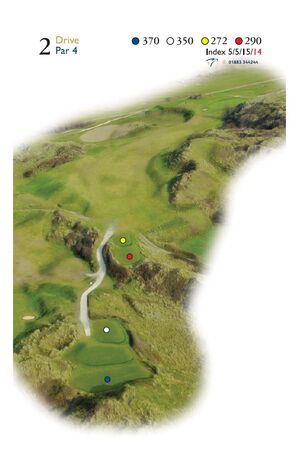Hole 2 | Our West Golf Course | Saunton Golf Club | Devon